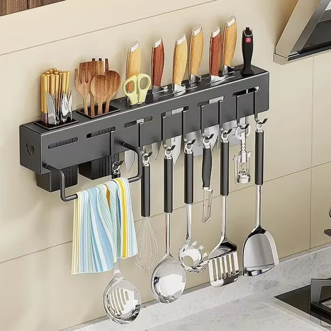 EasyChef™ Estante Organizador Porta Cuchillos Alum – Todo en Lineaa